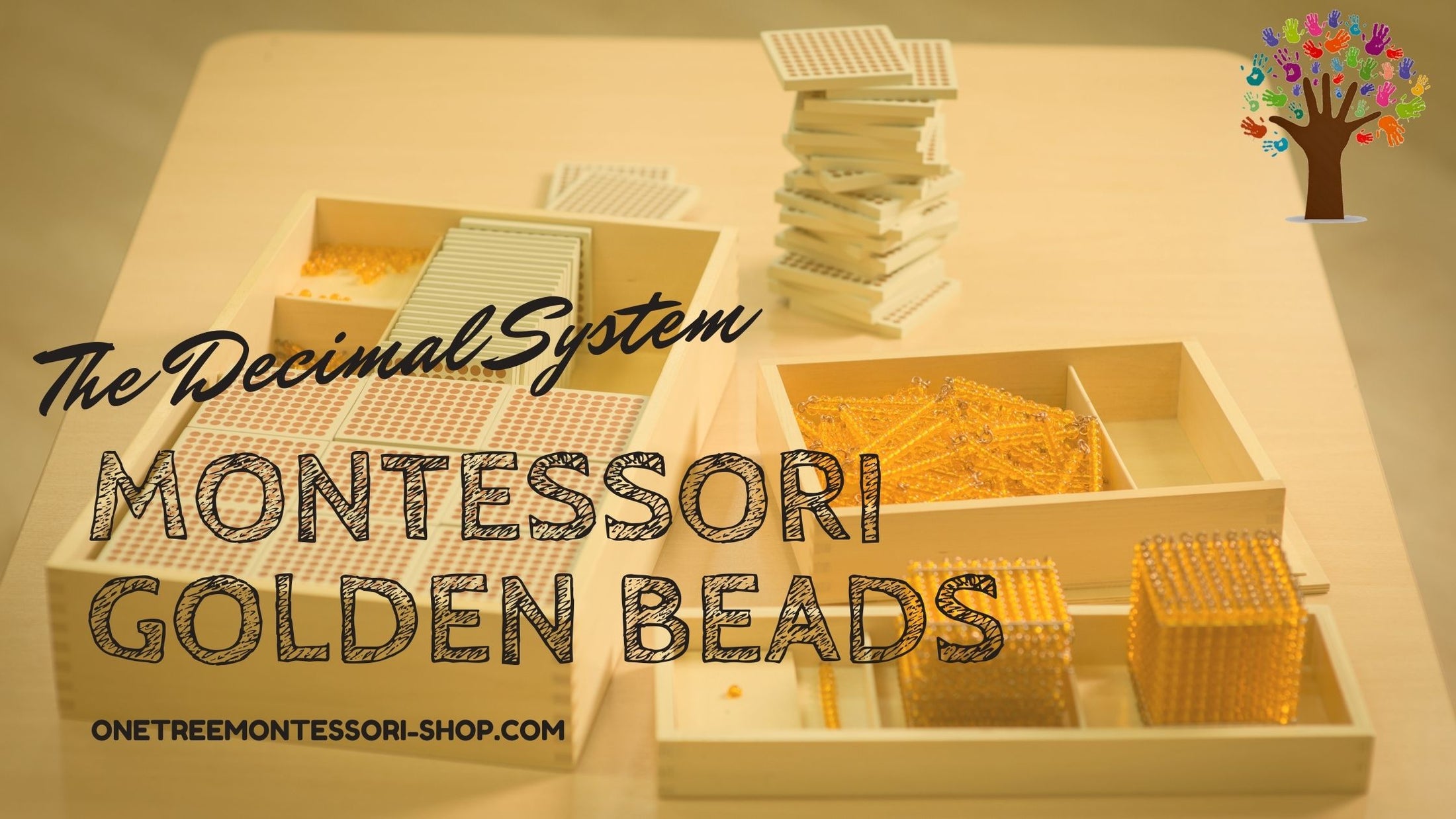 Teaching the Decimal System with Montessori Golden Beads – One Tree ...