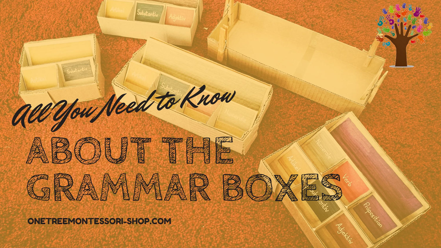 All You Need to Know About the Montessori Grammar Boxes – One Tree ...
