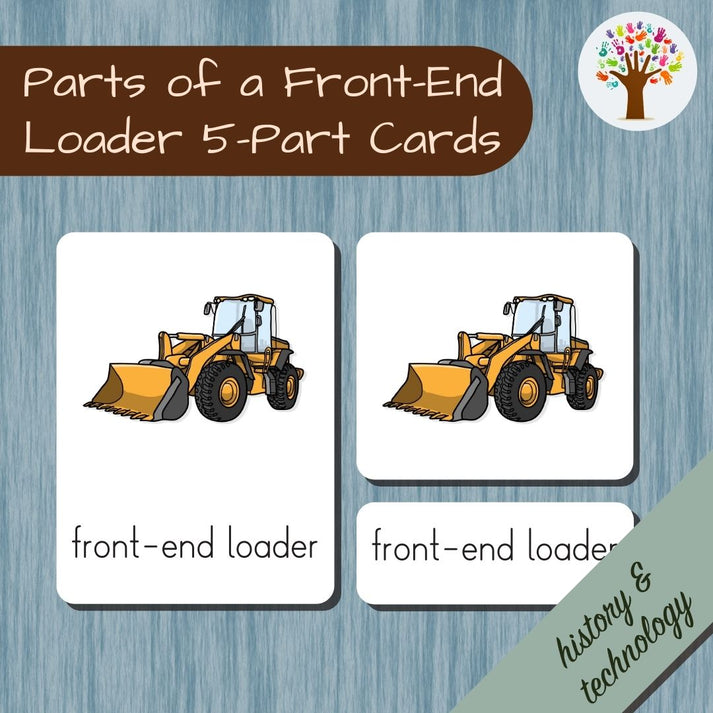 Parts of a Front-End Loader (Construction Vehicles) – One Tree ...